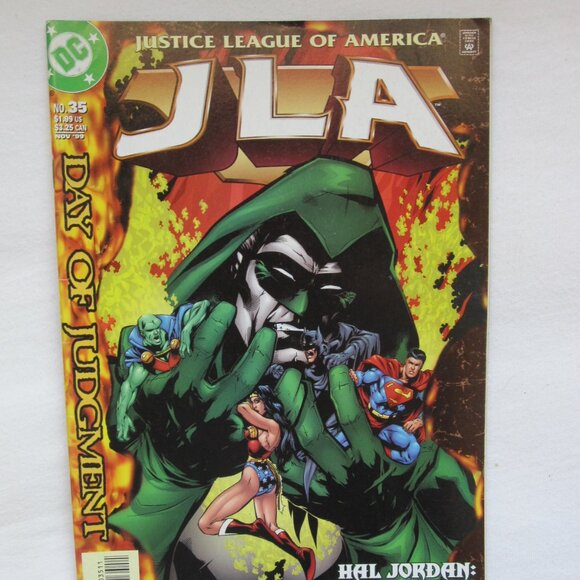 DC Comics | Other | 999 Dc Comic Book Justice League Of America Jla 35 ...